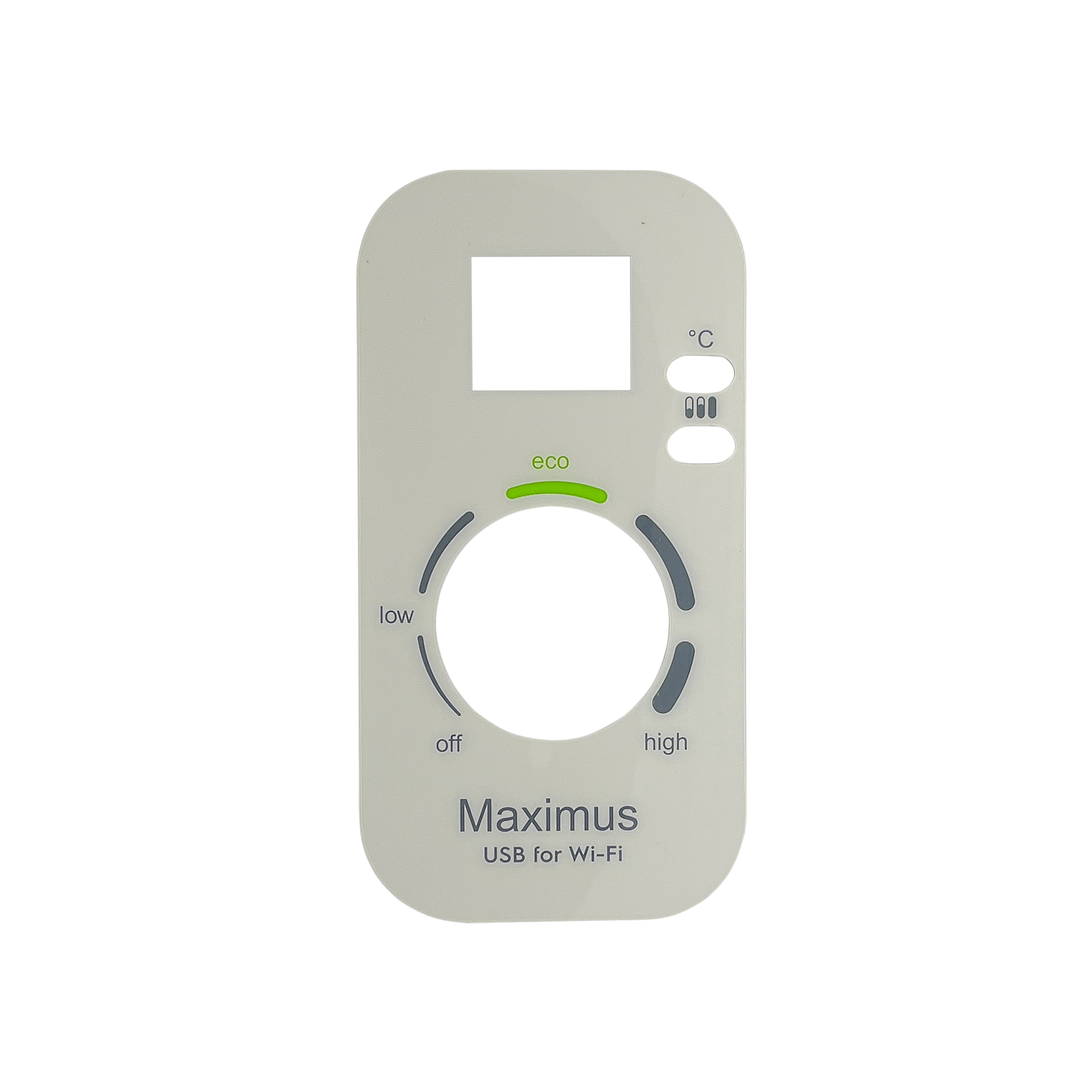 Наклейка для панели управления Maximus