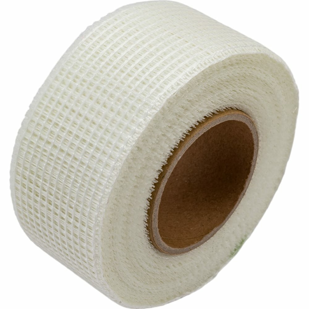 Уплотнительная лента серпянка STEKKER 60 г/м2x45 мм, 45 м, белая intp11-6048-45 39912