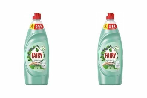 Fairy Средство для мытья посуды Нежные руки, Чайное дерево и Мята, 650 мл, 2 шт