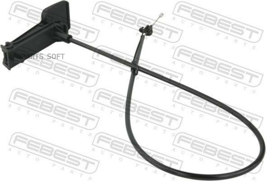 Трос привода открывания замка капота FEBEST 25101-X7F, 1 шт.