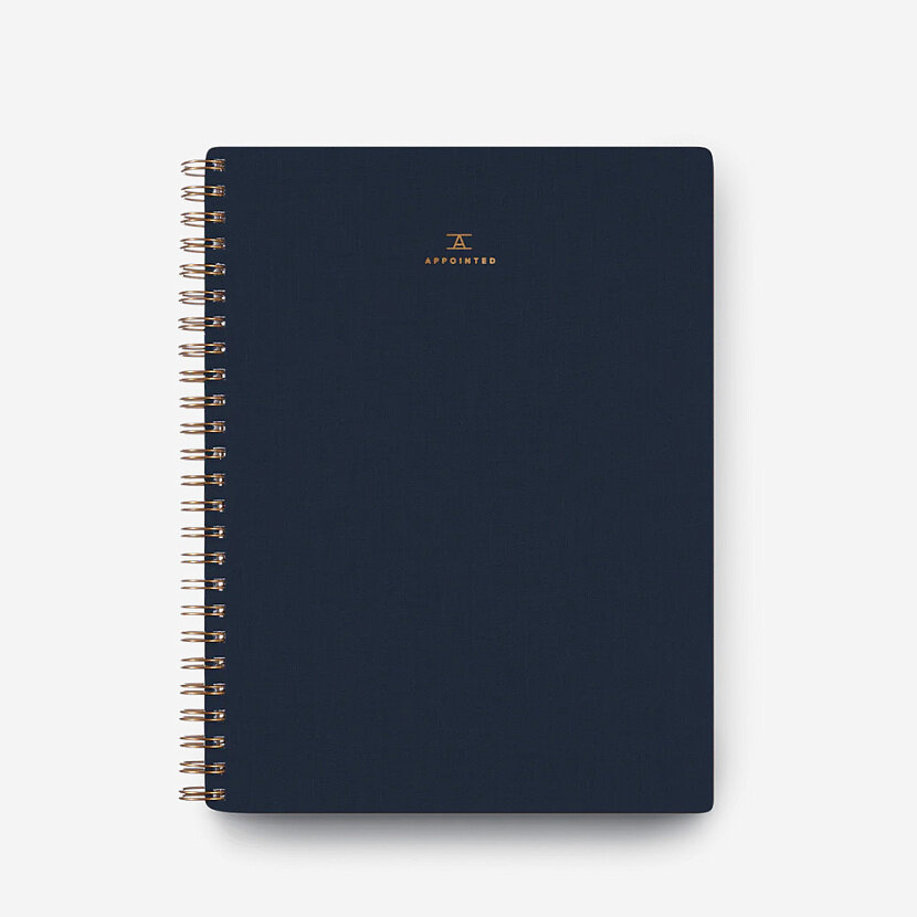 The Workbook Blank Oxford Blue Блокнот