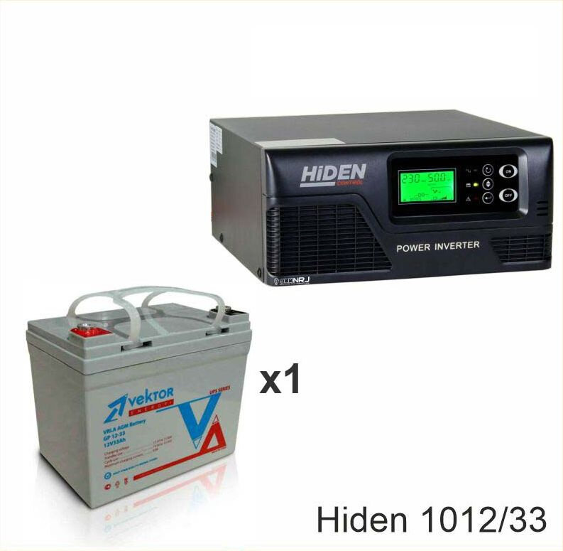 ИБП Hiden Control HPS20-1012 + Vektor GL 12-33