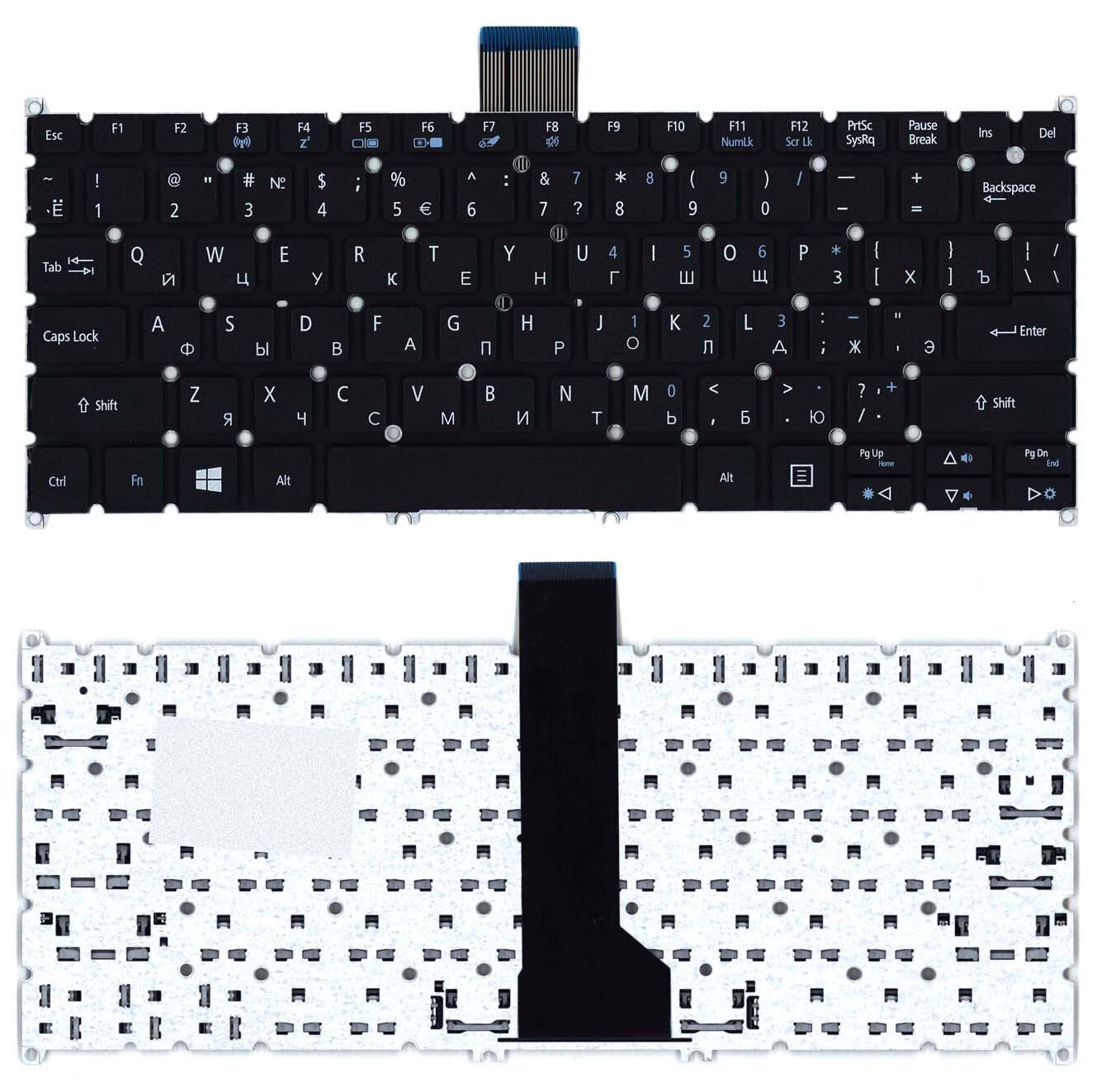 Клавиатура для Acer V5-122 E11 V13 V5-331 E3-111 V3-371 p/n: 60. MPJN1.026, 60. MRTN1.022