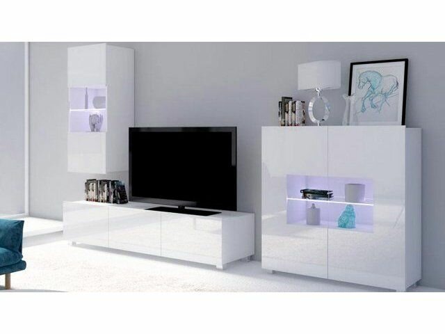 Модульная гостиная Порту 7 белый