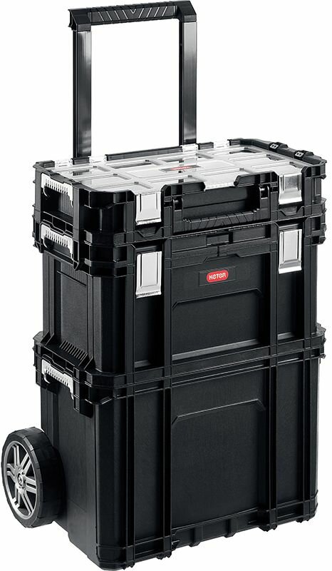 Набор ящиков для инструмента на колесах KETER SMART ROLLING 38390-22
