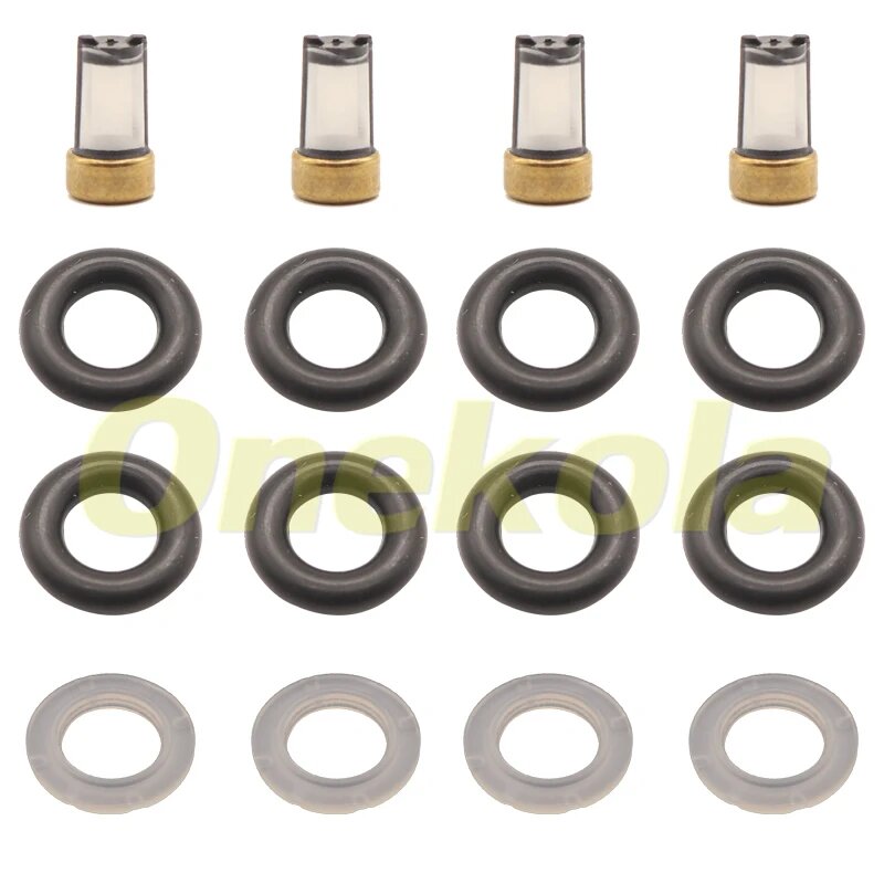Уплотнение топливной форсунки комплект уплотнительных колец для Geely EC7 GV515-V 4G13 4 set