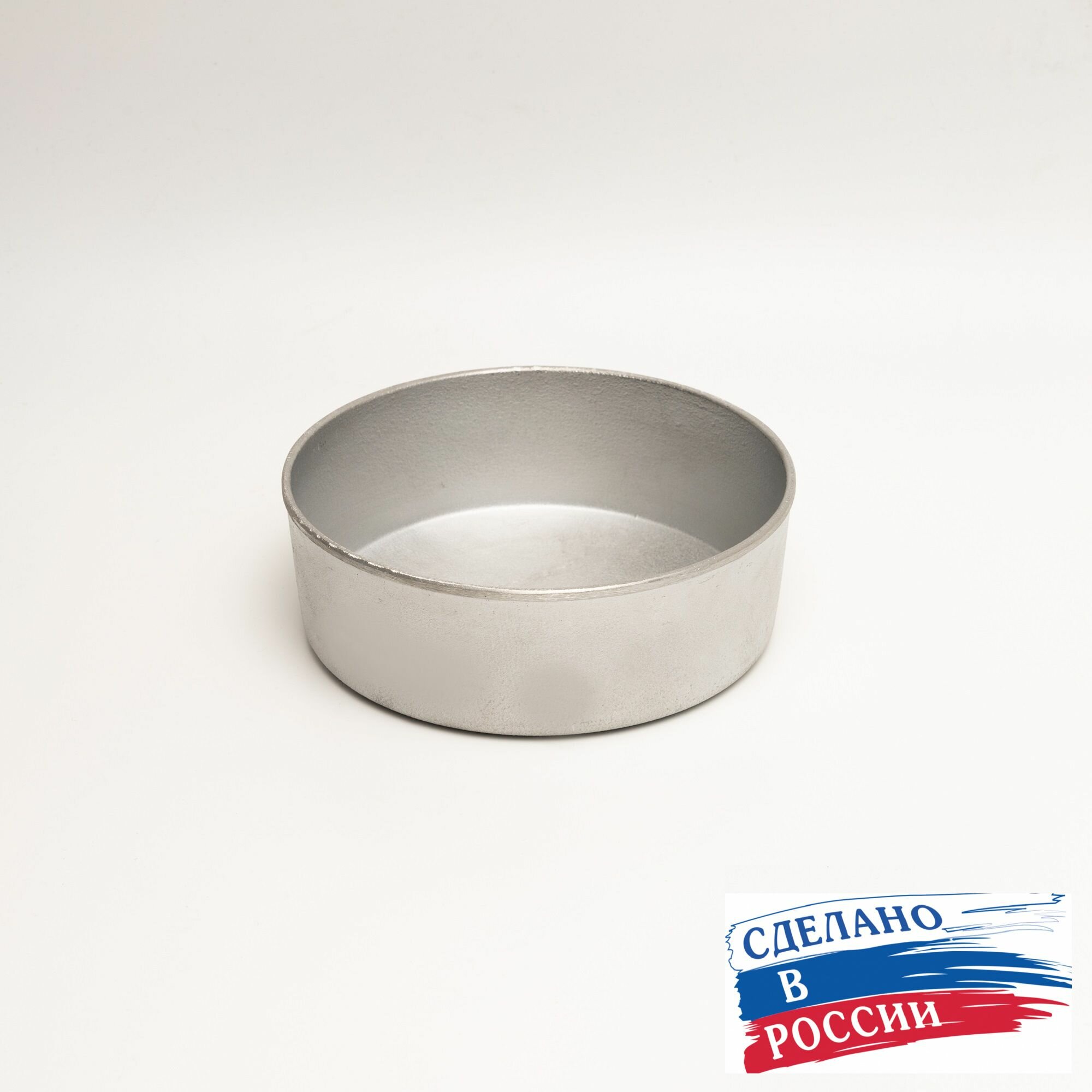 Форма для выпечки хлеба 18.5х17.5х6.3 см (литой алюминий, Россия)