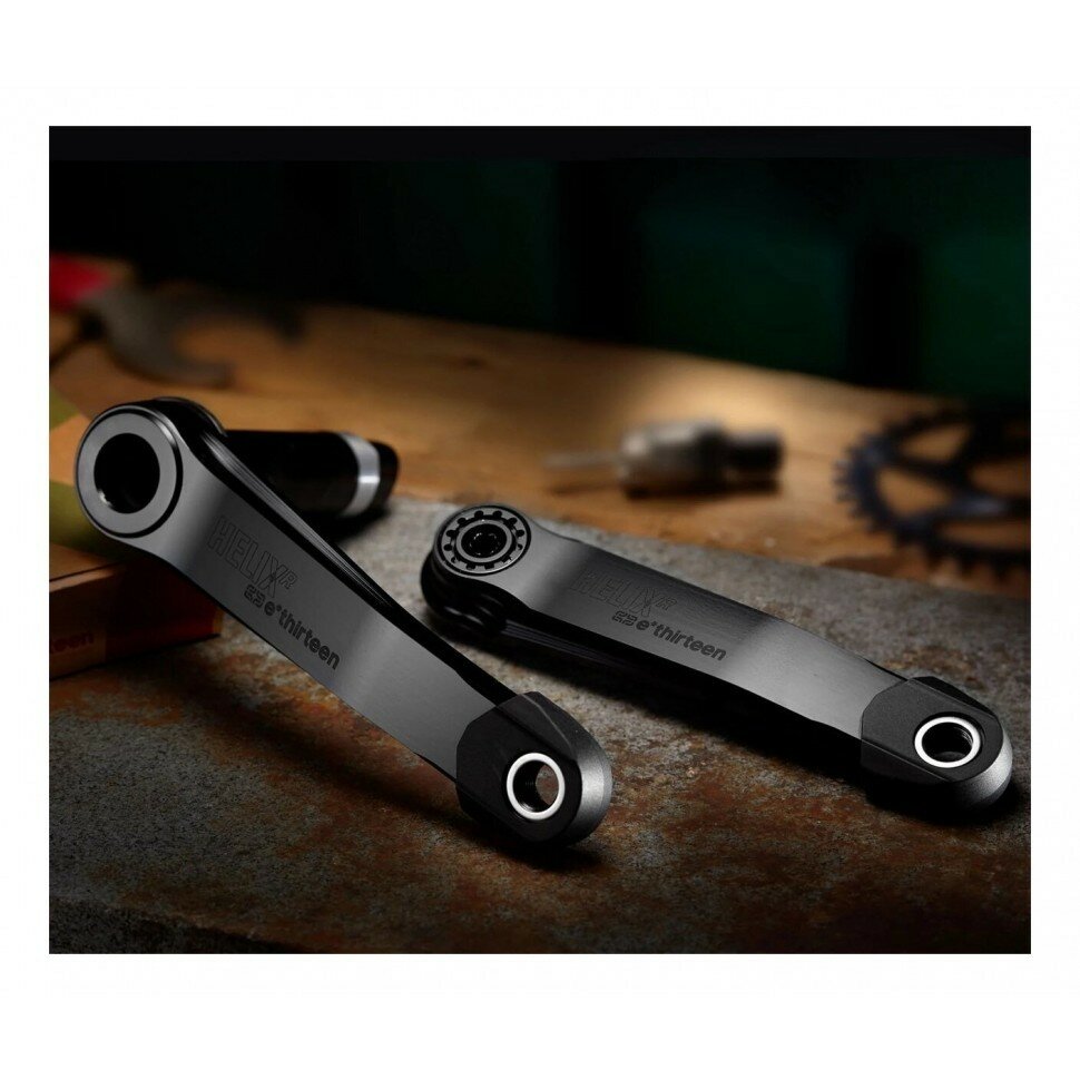 Шатуны E Thirteen Helix R Cranks 170x73mm Black (CS4HRA-104)