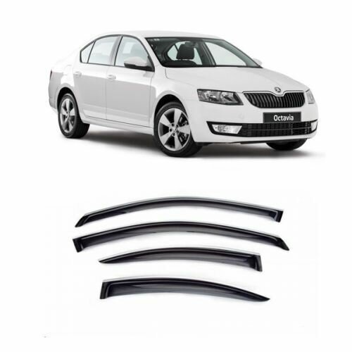 Дефлекторы боковых окон SKODA Octavia Шкода Октавия A7 универсал (2013-2017)