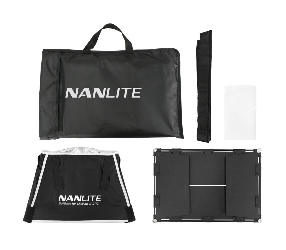 Комплект Nanlite BD-MPII27C, софтбокс, шторки, cоты для MixPad 27