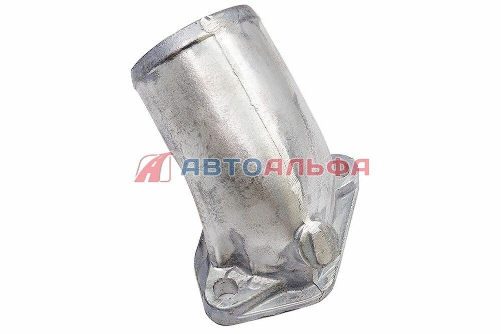 Патрубок помпы КАМАЗ (хомут, прокладка) в сборе