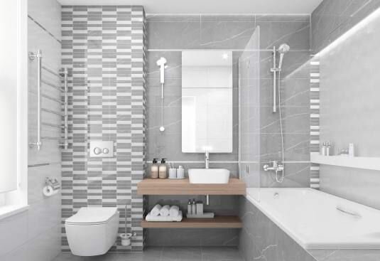 Керамогранит Ceylon светло-серый 15х60