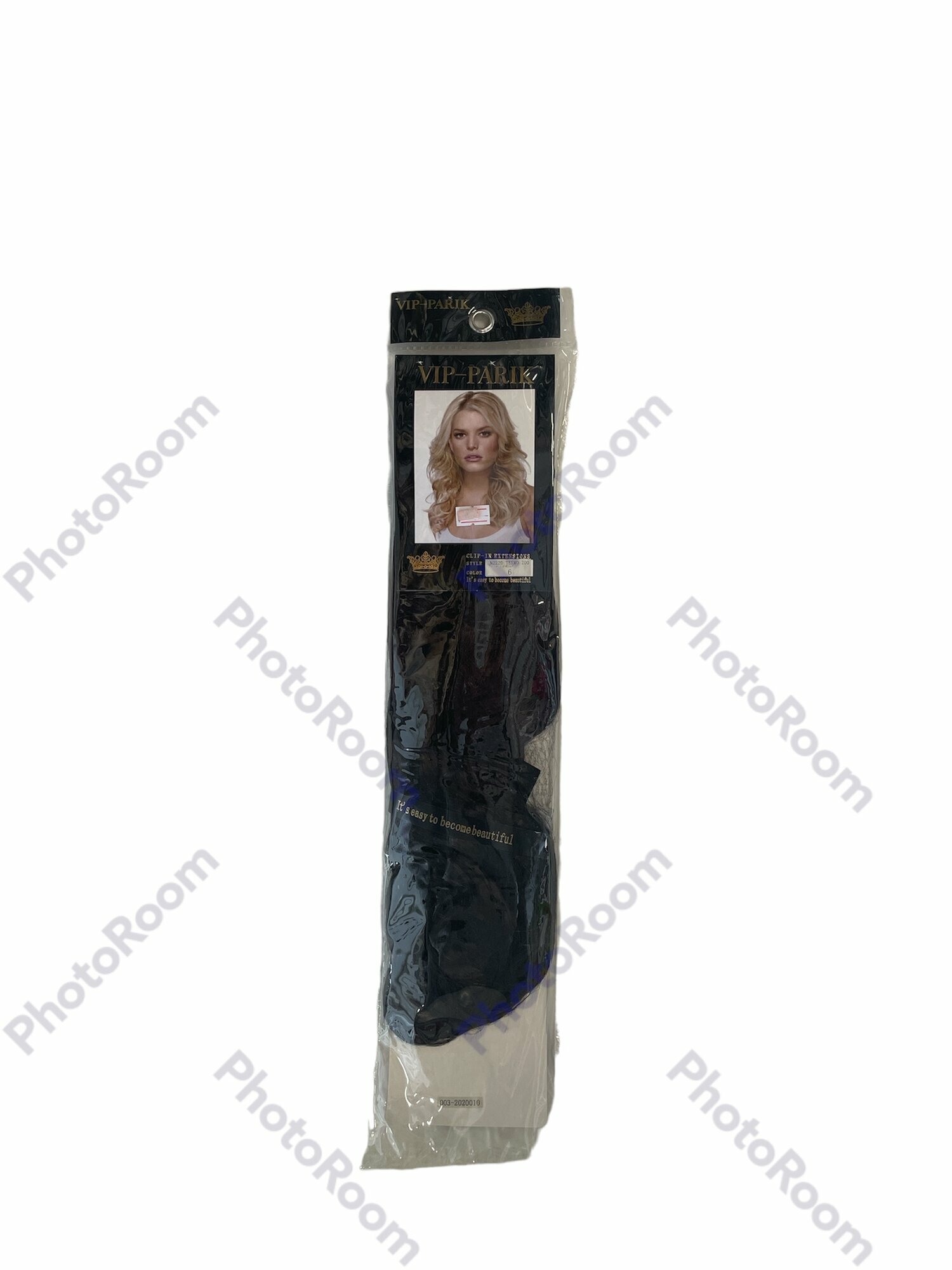 Пряди кудрявая Vip-Parik темно-каштановый цвета