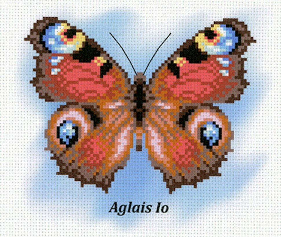 Канва с рисунком для вышивания М. П. Студия СК-029 Очарование, 16 x 14 см (Нитки в в комплект не входят.)