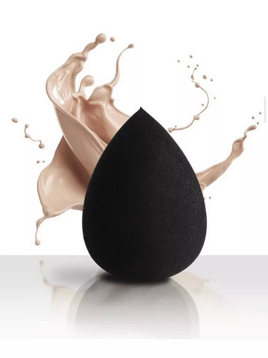 Спонж для макияжа лица, для контуринга, мягкий 1 шт