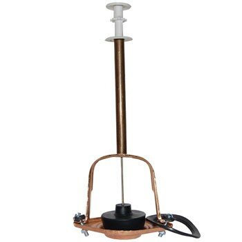 Сливная колонка россия АБ-118 (верт. слив) латунированная