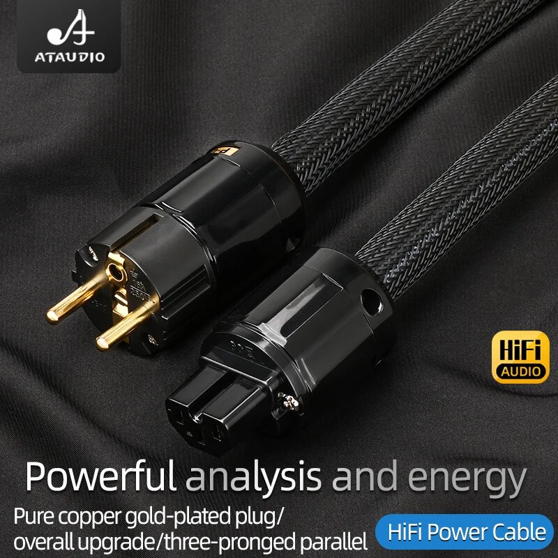 ATAUDIO HiFi EU 2м, черный — фото 1