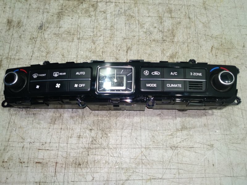 Б/У Хендай Экус блок управления климатом с часами Блок управления отопителем Hyundai Equus 2 2010-2013 31501 Hyundai-KIA а...