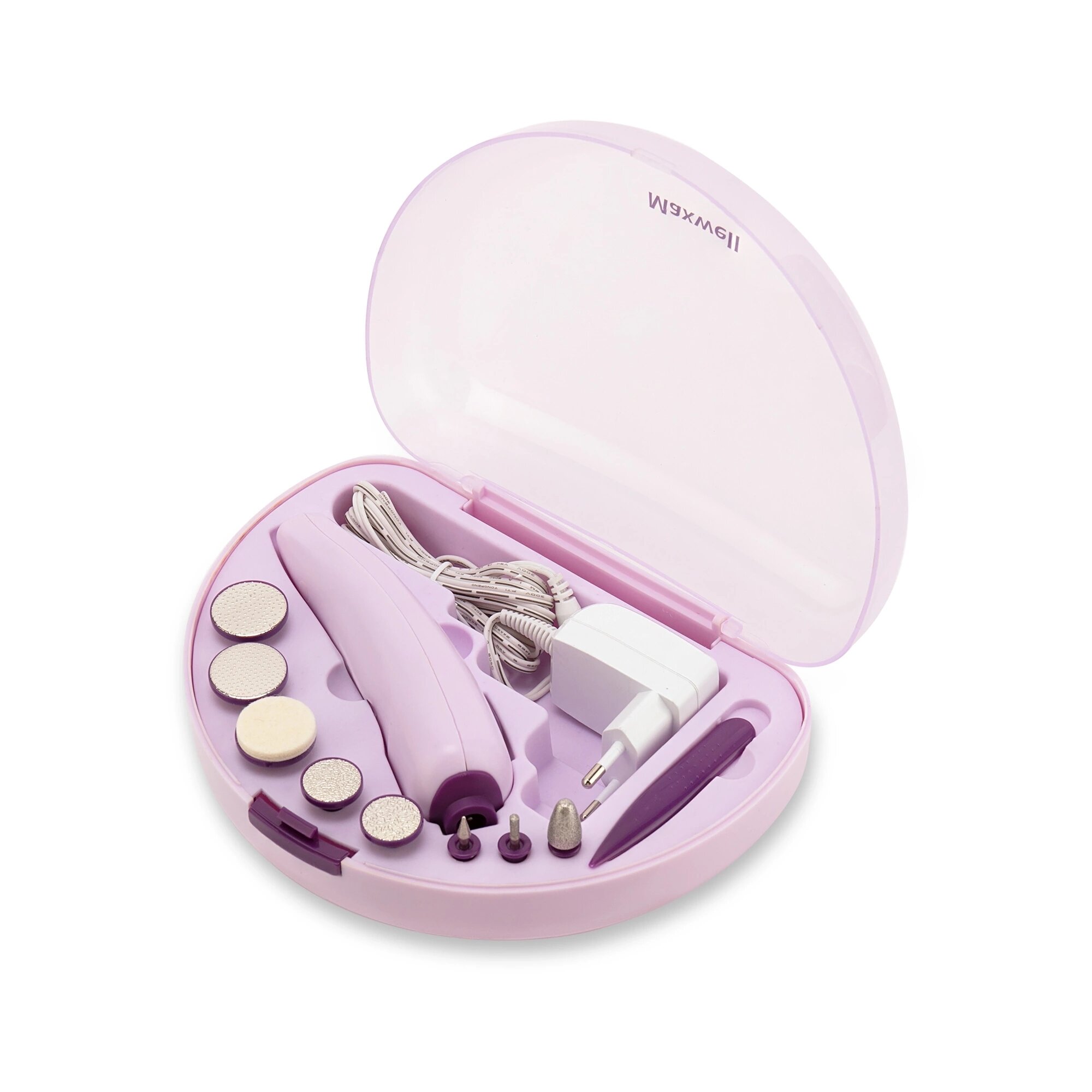 Маникюрный набор Maxwell MW-2601 розовый