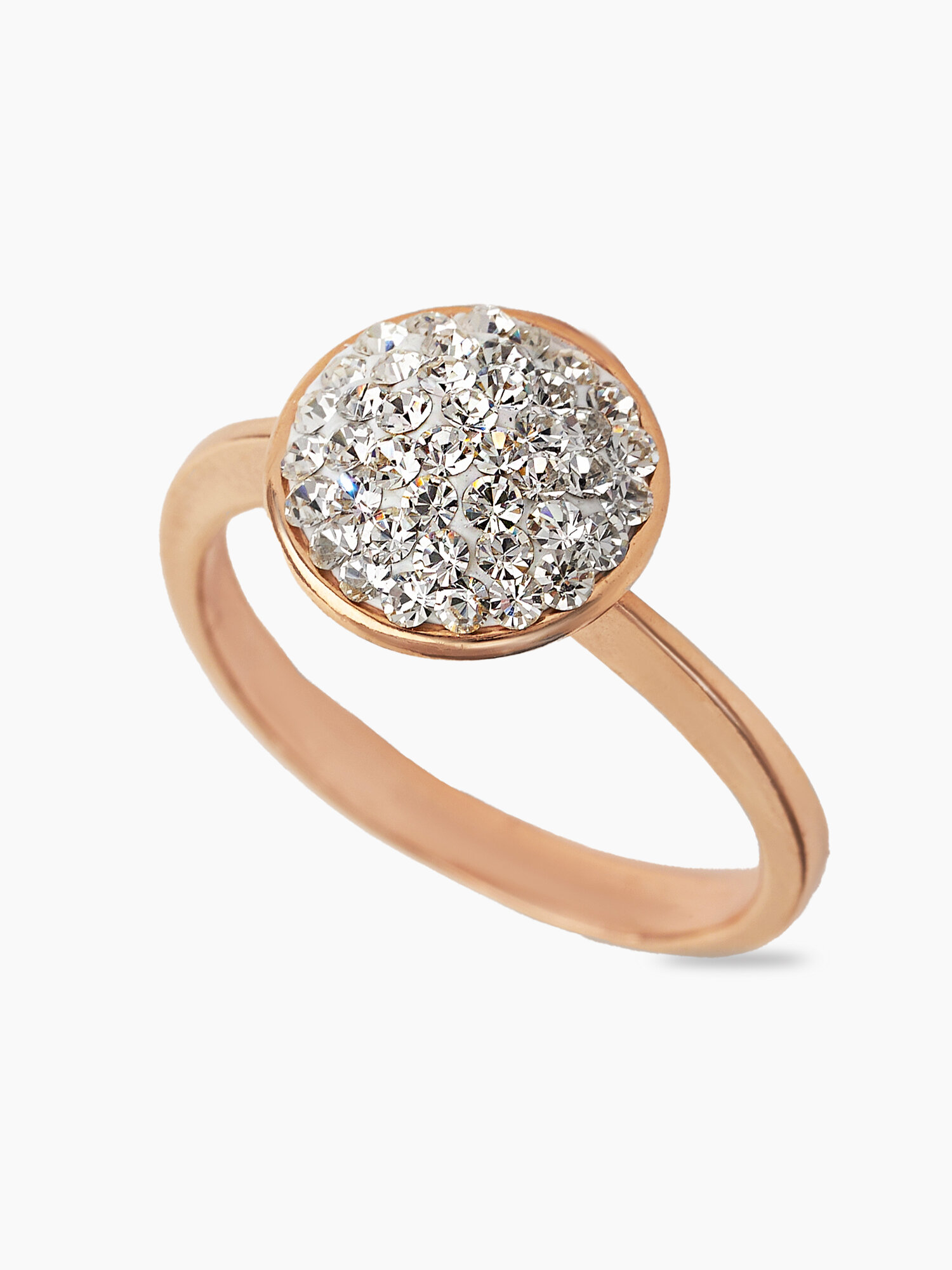 Кольцо, кристаллы Preciosa