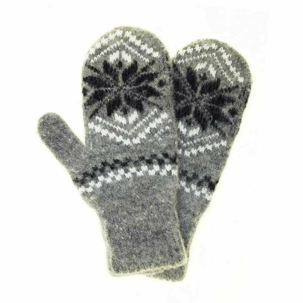 Варежки Снежинка для женщин