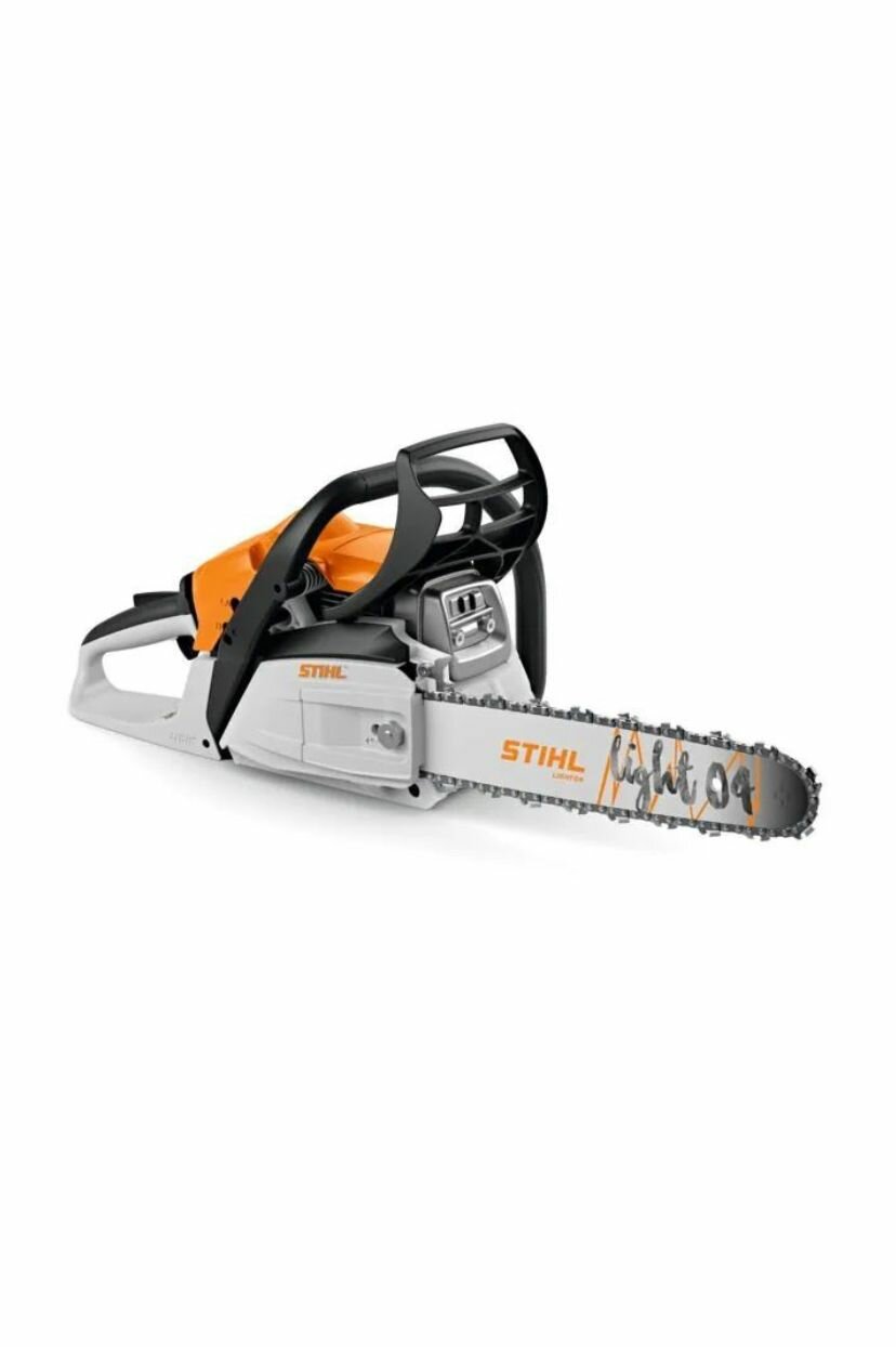 Бензопила STIHL MS 162, 1200 Вт, антивибрационная, белый/оранжевый, 35см