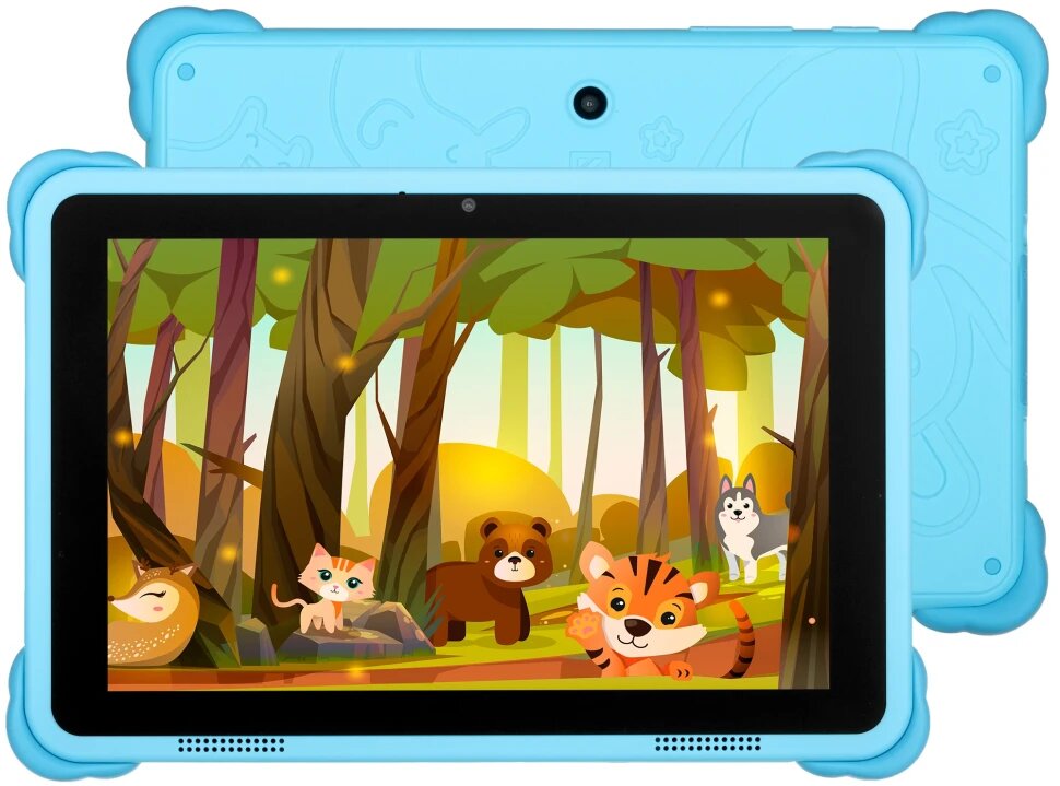 8" Планшет KENSHI Kids H34 LTE 4/64 ГБ, 5000 мА*ч, Android 14. x, голубой