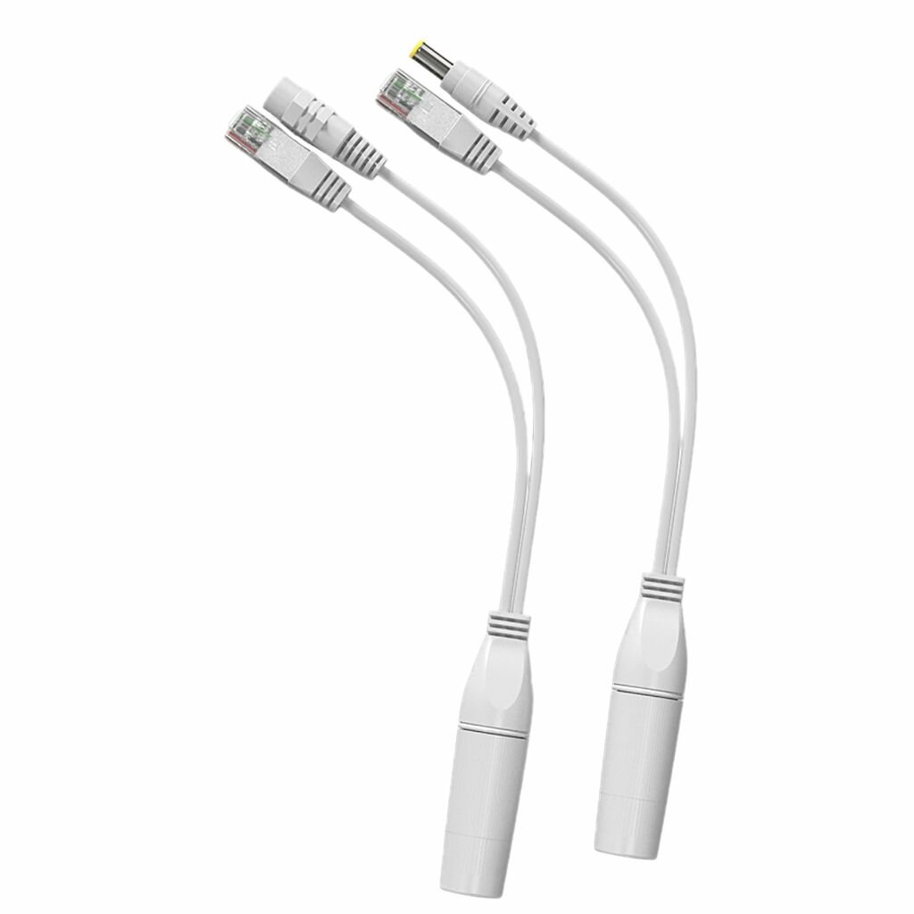 Кабель для подключения к Интернету,12V POE питание коммутатор разделитель водонепроницаемый POE разделитель, 1 комплект