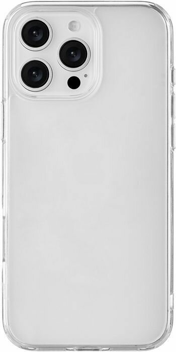 Чехол-накладка uBear Real Case для смартфона Apple iPhone 16 Pro Max, прозрачный
