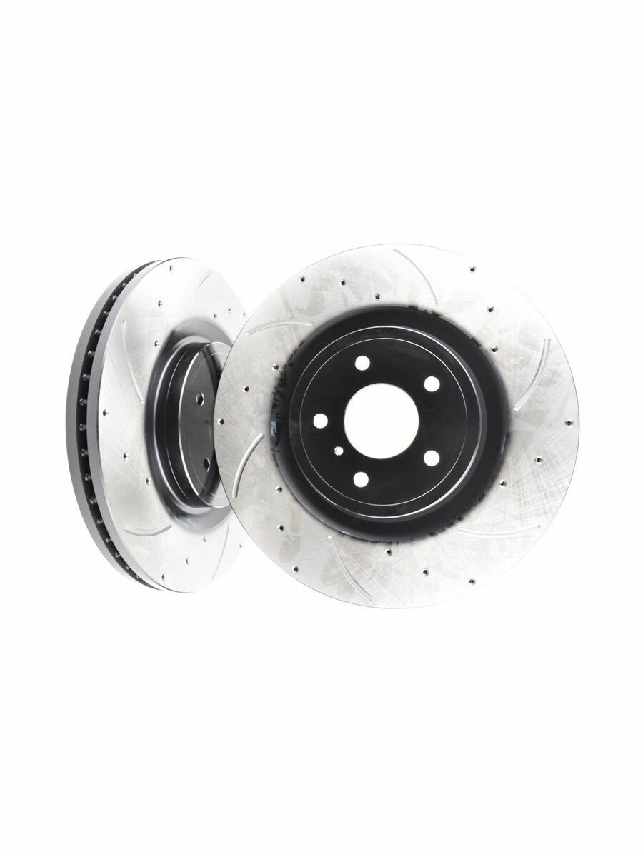 Диск тормозной передний перфорированный для INFINITI M37, Q50, Q60; NISSAN 370Z, SB NAGAMOCHI BR22150PSET