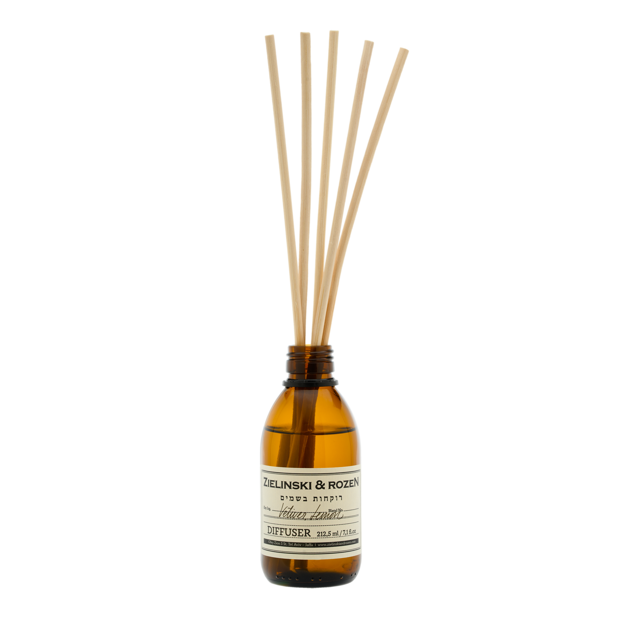 Zielinski & Rozen Диффузор для ароматерапии Ветивер, Лимон (212,5мл)