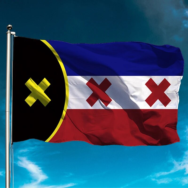 Флаг Л'Манберг из полиэстера 90x150 см