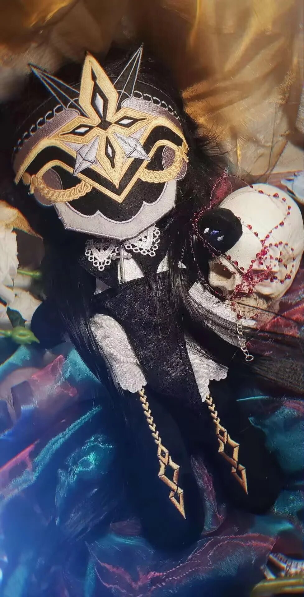 Genshin Impact Capitano плюшевая кукла 30 см Only Naked Doll