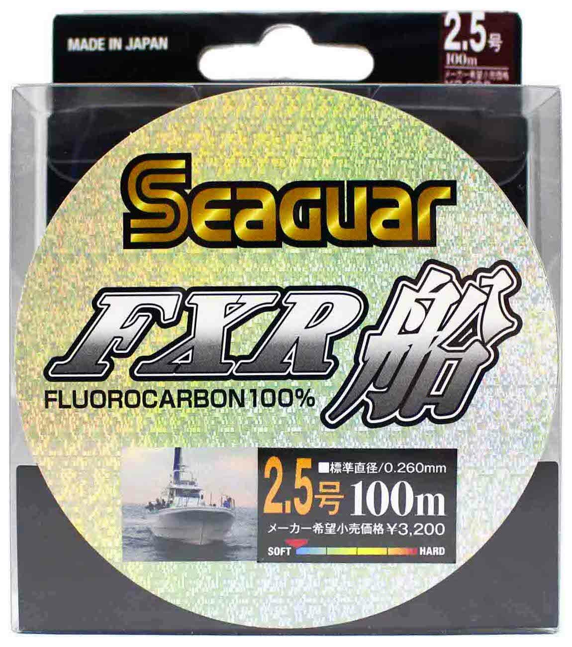 Флюорокарбоновая леска SEAGUAR FXR Ship 100m #2.5 (Soft/0.260mm)