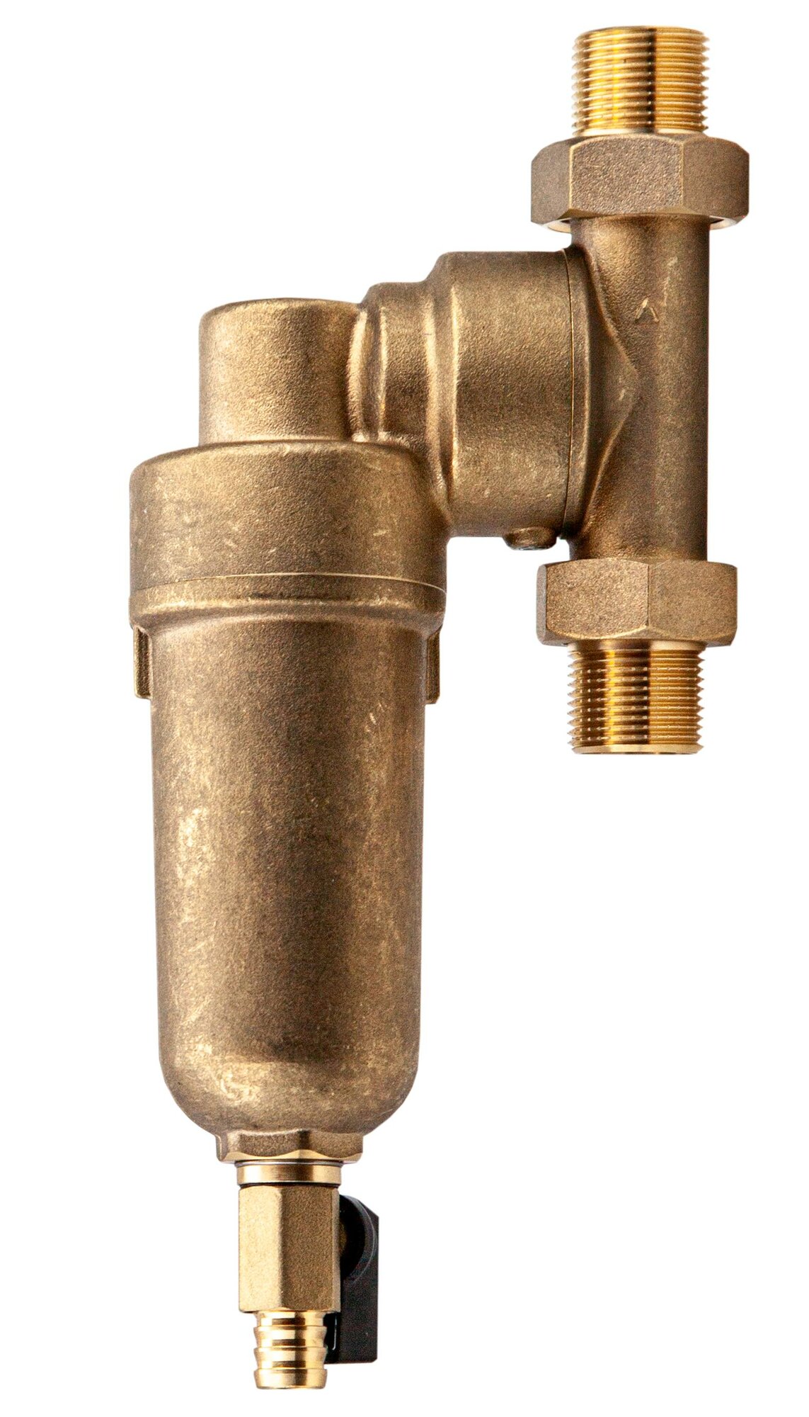 Промывной фильтр для ГВС Посейдон 3/4 НР 100 мкм латунь 13625