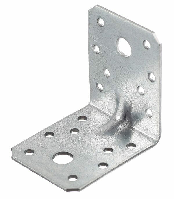 Уголок крепежный усиленный 70 x 70 x 55 мм, 50 шт