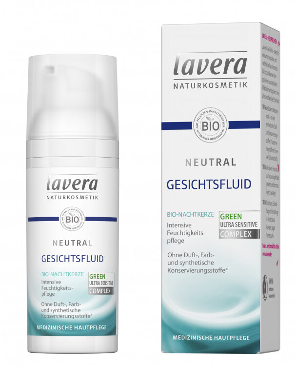 LAVERA Нейтральный БИО флюид для лица 50 мл