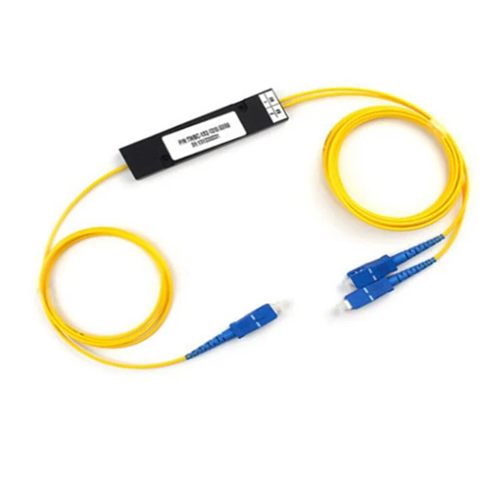 Разветвитель ПЛК телекоммуникационного класса SC A/UPC 1/2 одномодовый оптоволоконный разветвитель ПЛК SC/UPC Конусный разветвитель PCL Разветвитель коробчатого типа FBT