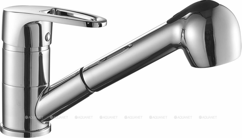 Смеситель для кухни Decoroom DR70 DR70023 одноручный с вытяжным изливом