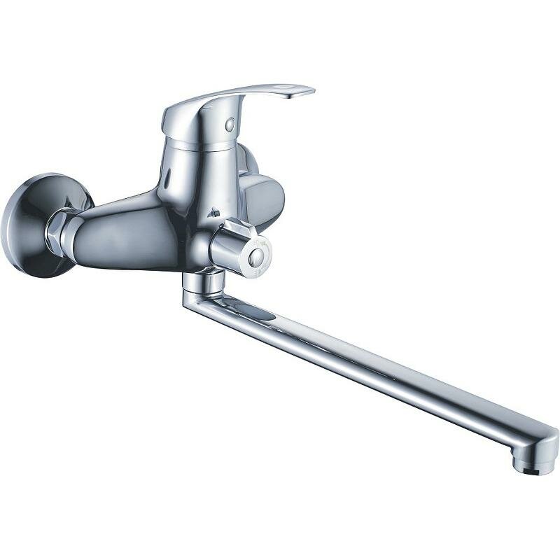 Смеситель для ванны Cron CN2221 универсальный Хром Поворотный