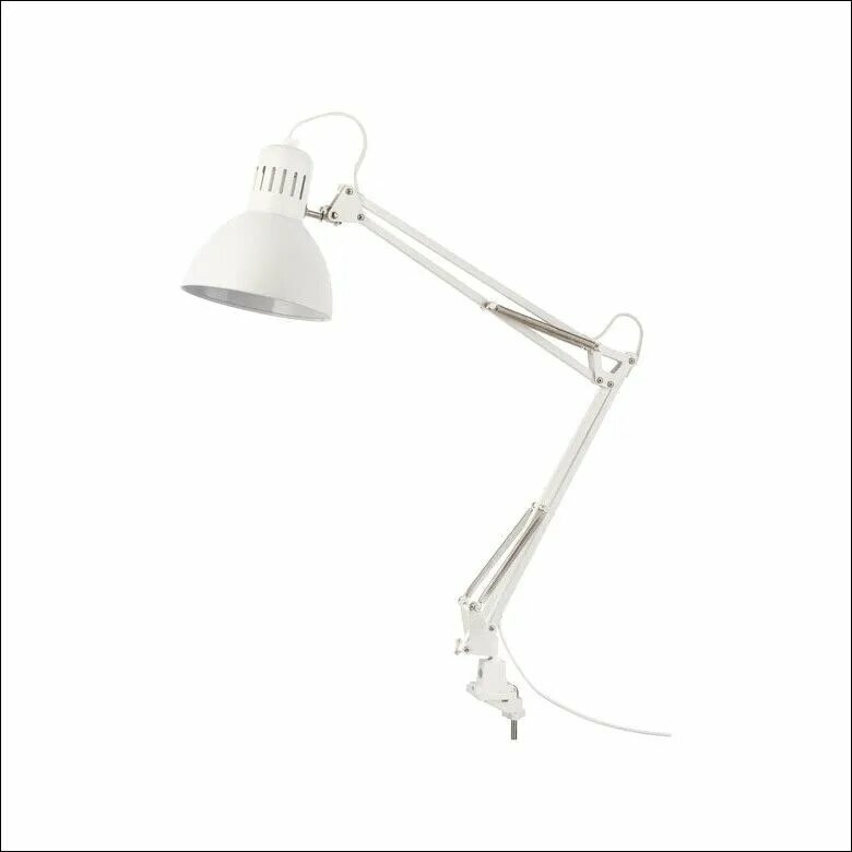 TERTIAL терциал IKEA икеа Лампа рабочая, белый