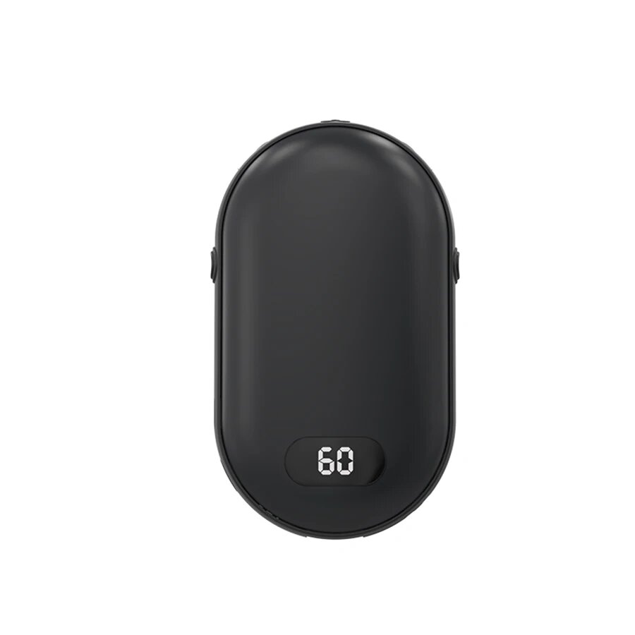 Портативный обогреватель 2-в-1 с USB-зарядкой black