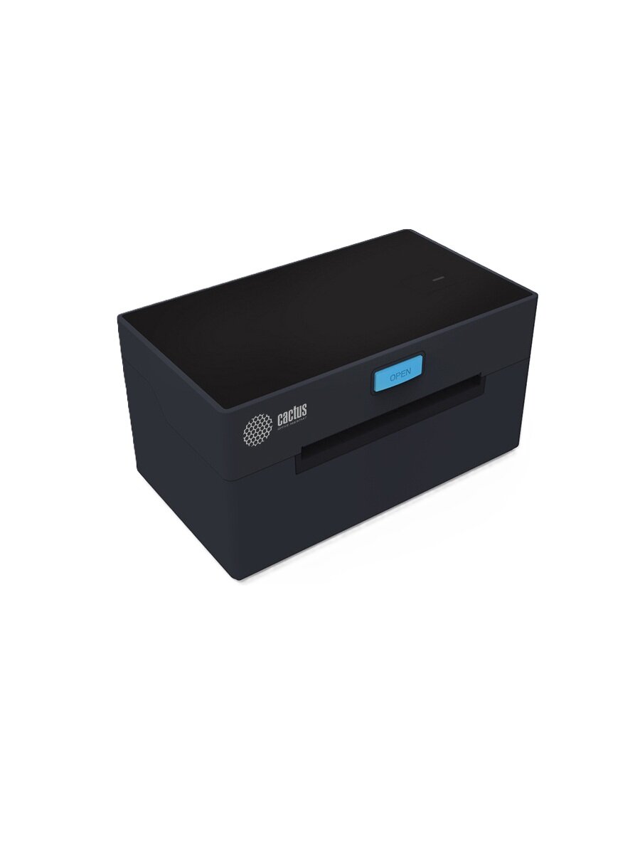 Термопринтер Cactus CS-TP-D420U 203dpi 160мм/с/USB для печ. этик. черный