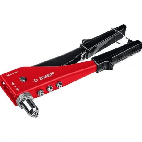 Заклепочник переставной ЗУБР M-180, 90 - 180°, 2.4 - 4.8 мм, 270 мм, (31199)