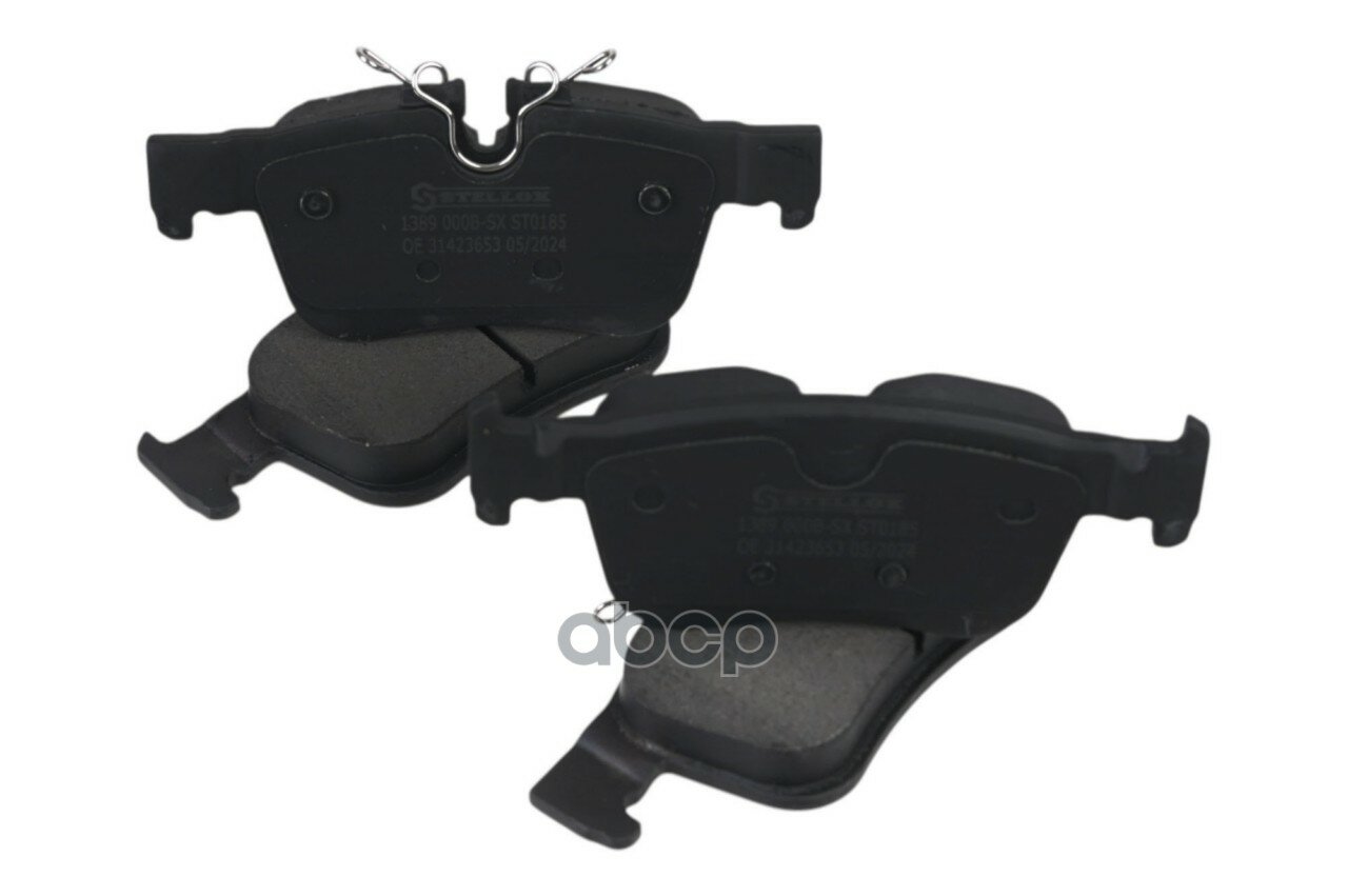 Колодки тор. диск. зад. с антиск. пл! (P86030) Volvo V60/S60 2.0i 18> Stellox арт. 1389000BSX