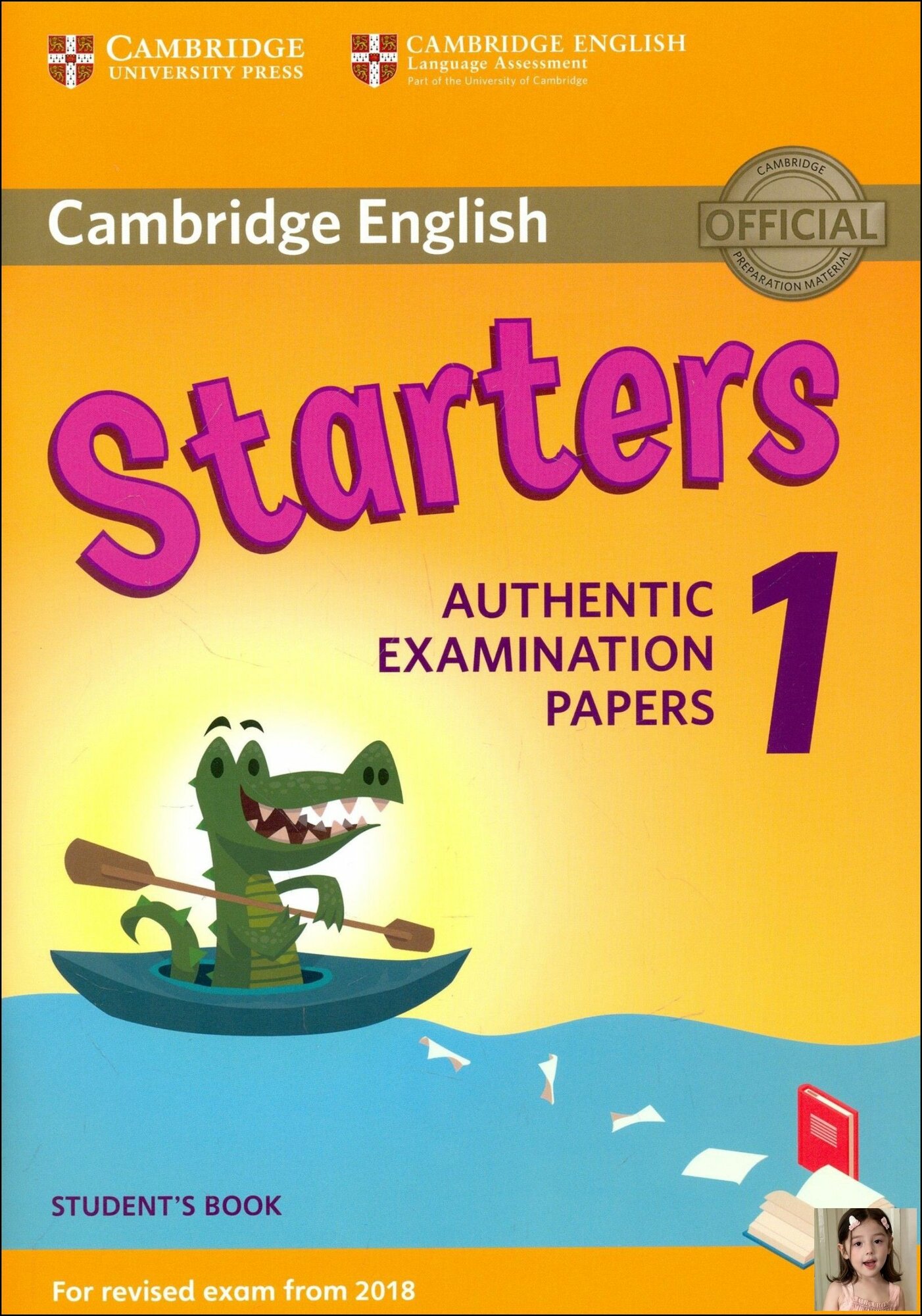 Cambridge English Young Learners. Starters 1 for Revised Exam from 2018. Student's Book