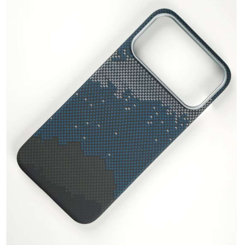 Карбоновый чехол Carbon Shield для iPhone 17 Pro Max с Magsafe Galaxy