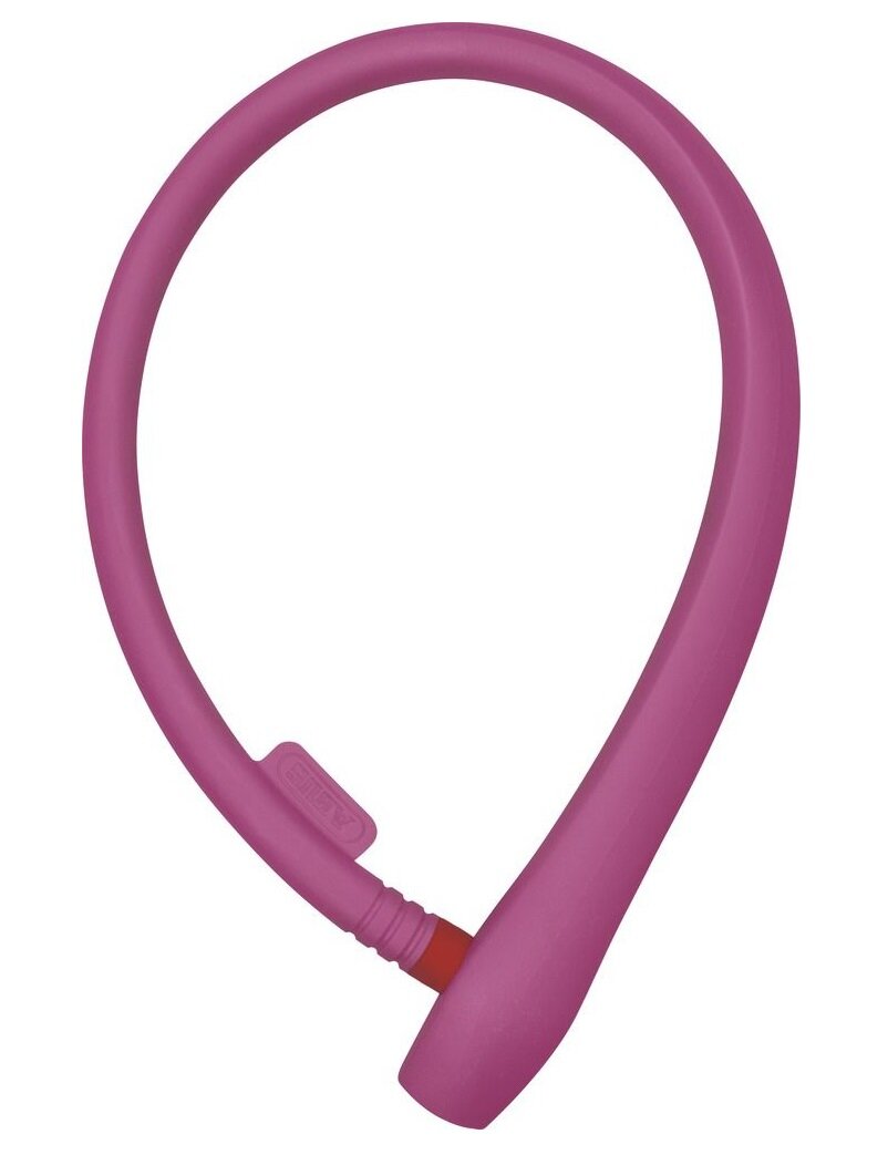 Трос с замком Abus uGrip Cable 560/65, цвет Розовый