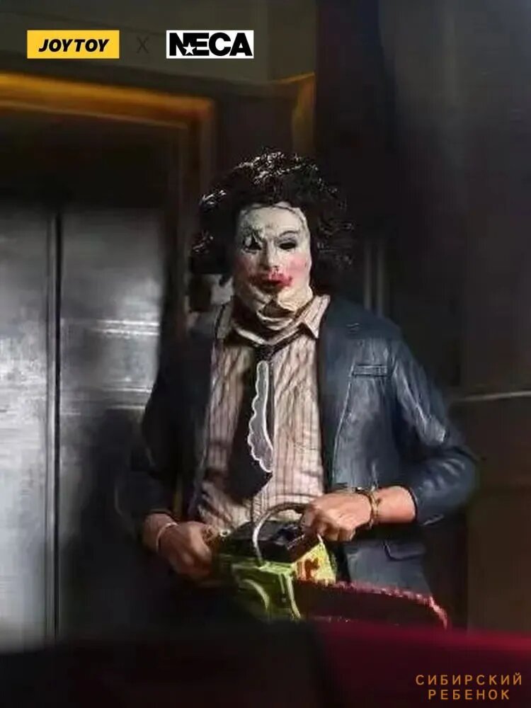 NECA Техасская резня бензопилой (Texas Chainsaw Massacre) / Кожаное Лицо (Leatherface) 2022