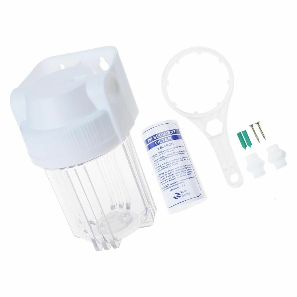 Система фильтрации воды 5/10 дюймов, - 5-дюймовая фильтровальная бутылка